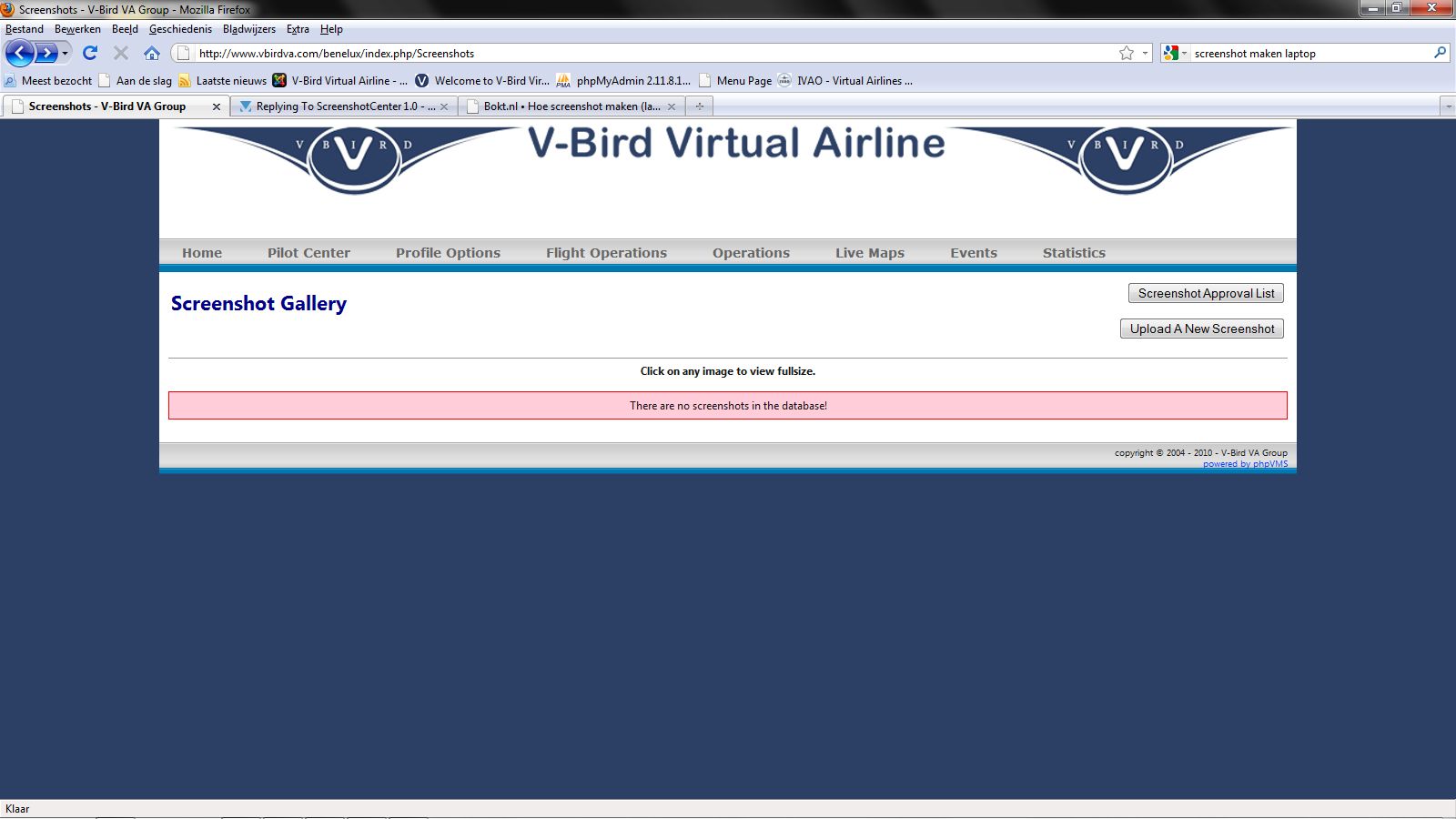 ScreenshotCenter 2.0 - Simpilot Group Addons - phpVMS
